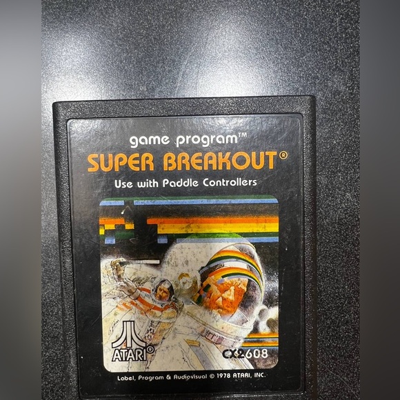 Video Games & Consoles | Vintage Game Program Super Breakout Atari 1978 ...